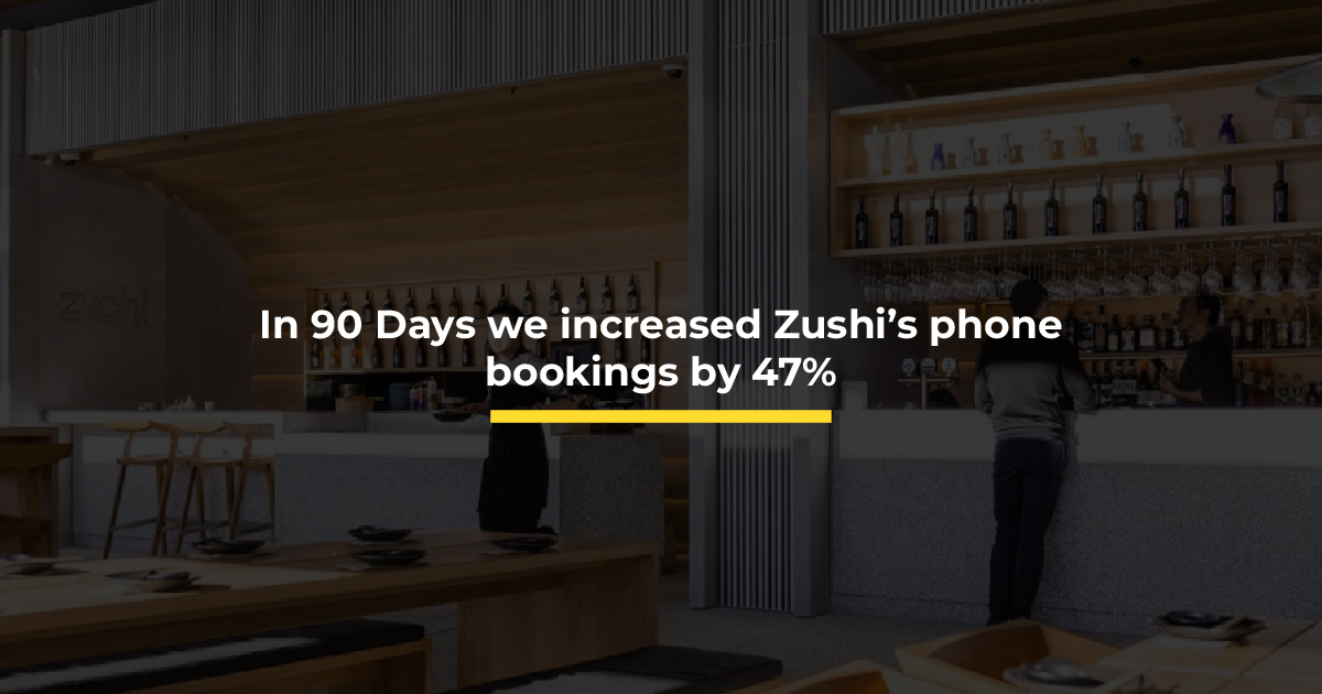 47% Surge in Zushi's Phone Bookings in Just 90 Days - A Mavlers Case Study